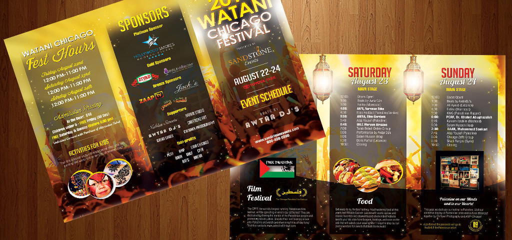 Print Design, Concept Design and Printing